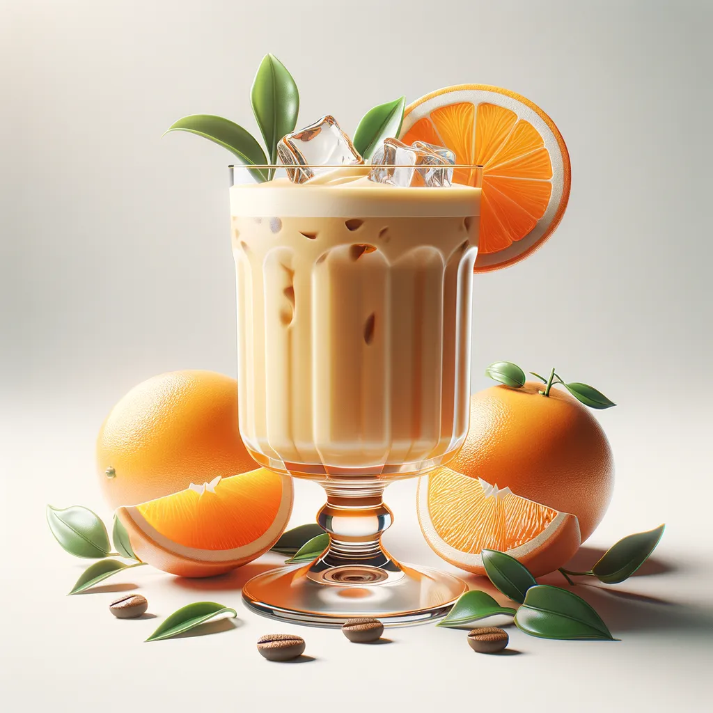 How to Make a Iced Coffee À L'Orange - Easy Step-by-Step Cocktail Recipe - BarBot Blog